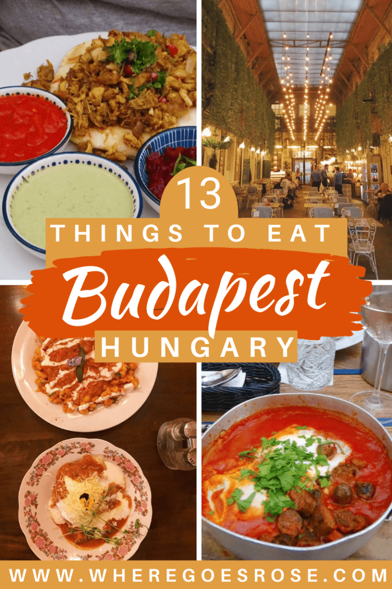 Budapest Food Guide: What To Eat in Budapest - Where Goes Rose?
