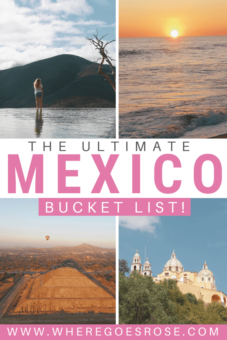 56 Unmissable Mexico Bucket List Places & Activities!