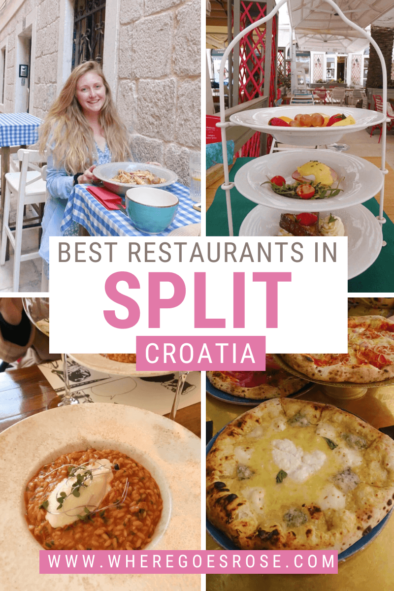 18 Best Restaurants in Split, Croatia For All Budgets - Where Goes Rose?