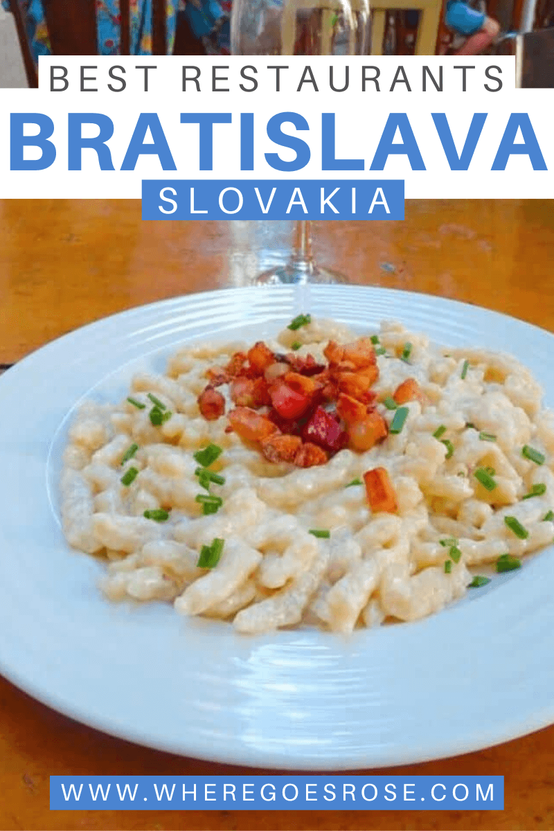 The BEST Food & Restaurants In Bratislava, Slovakia