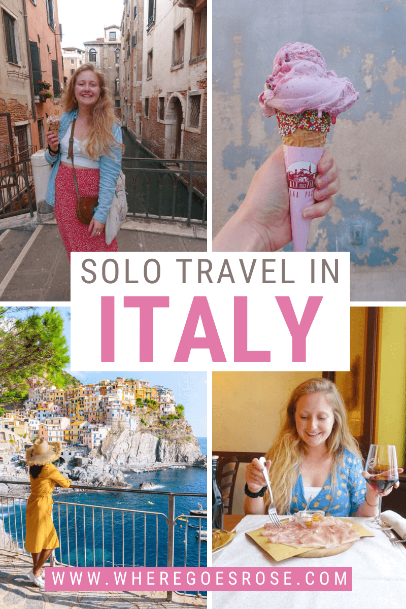 Solo Travel In Italy - Best Destinations & Tips! - Where Goes Rose?